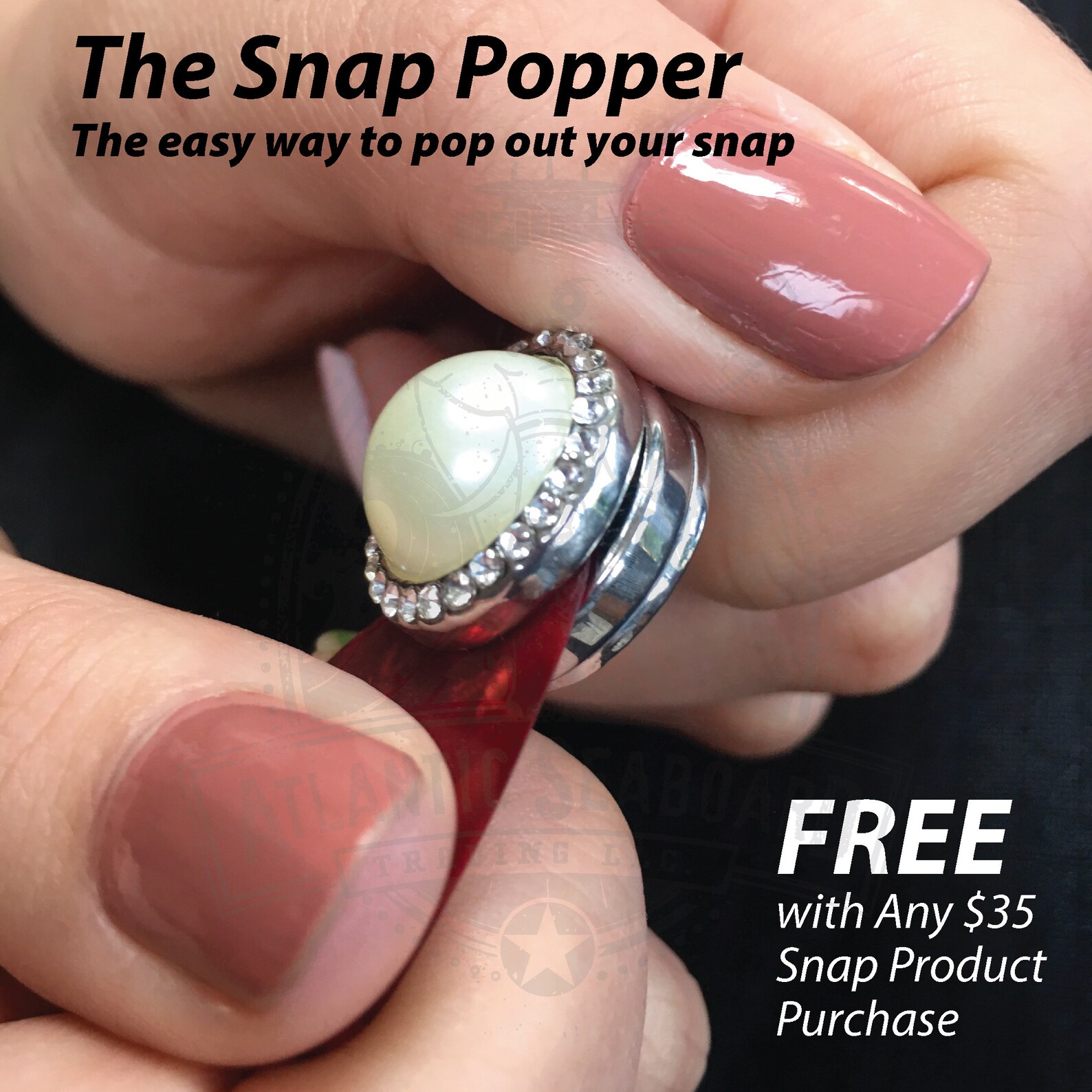 DIY Snap Jewelry 18mm Slide Snap Base for DIY Necklaces and - Etsy