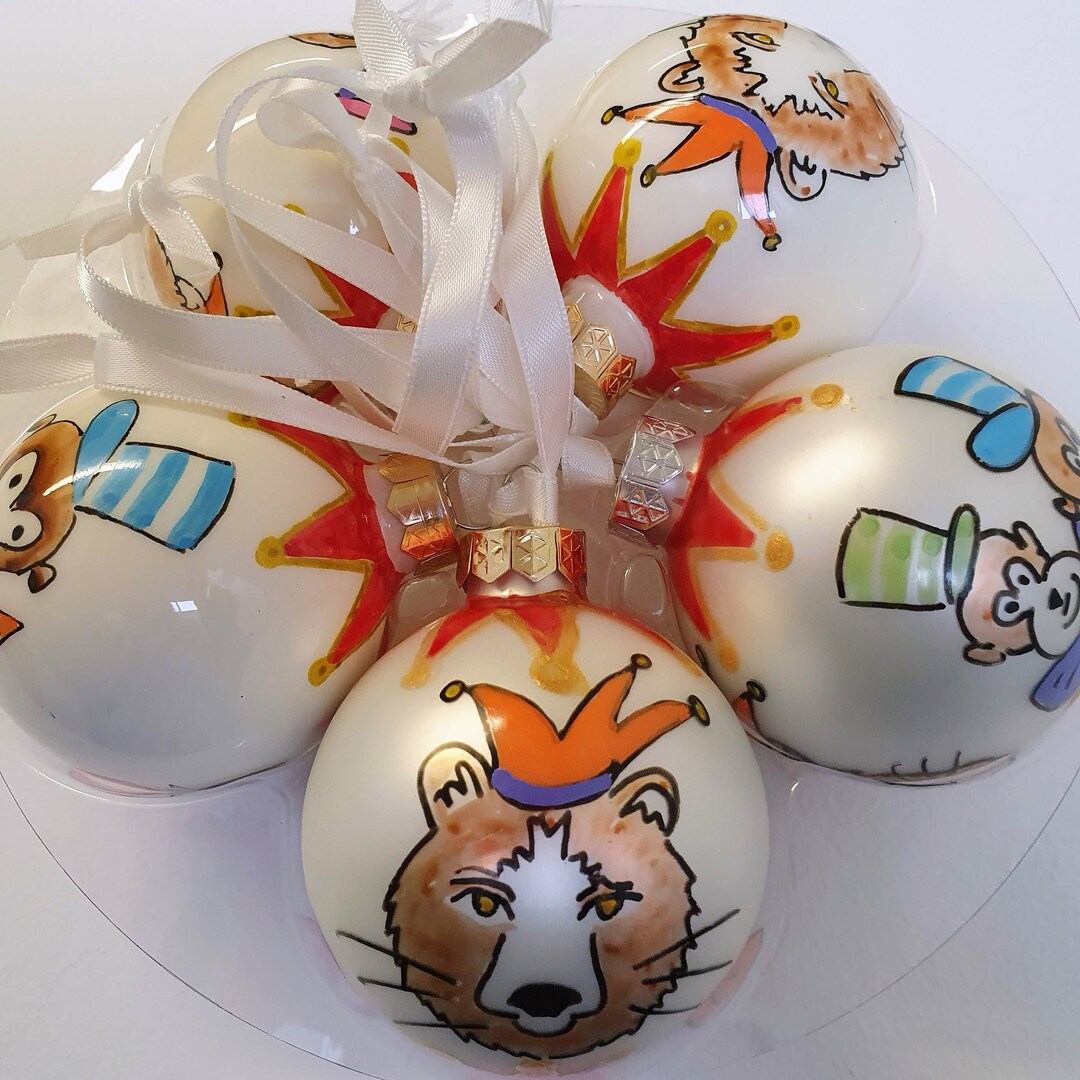 Retro Circus Bauble - Animal Circus Bauble - Christmas Baubles - Circus ...