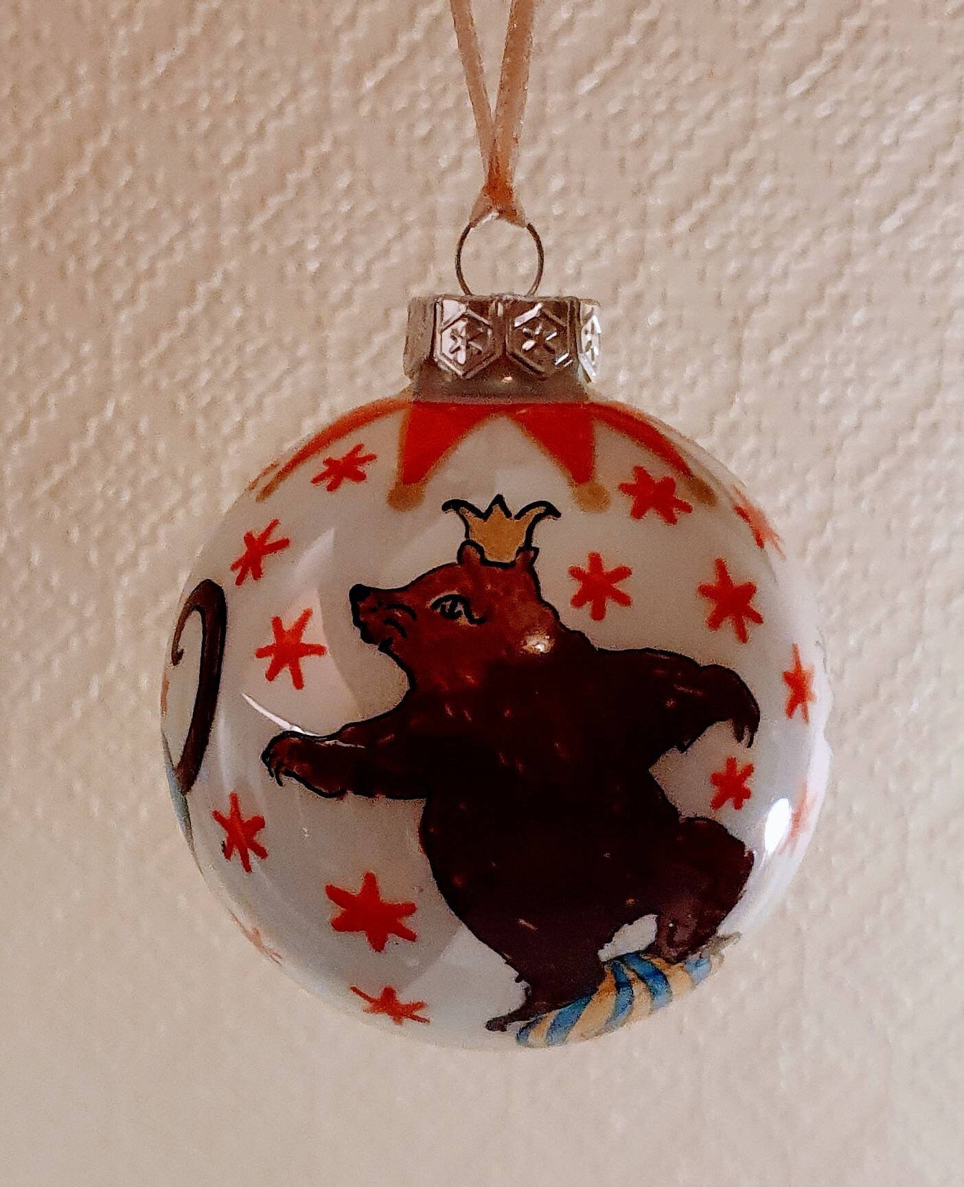 Retro Circus Bauble Animal Circus Bauble Christmas Baubles - Etsy