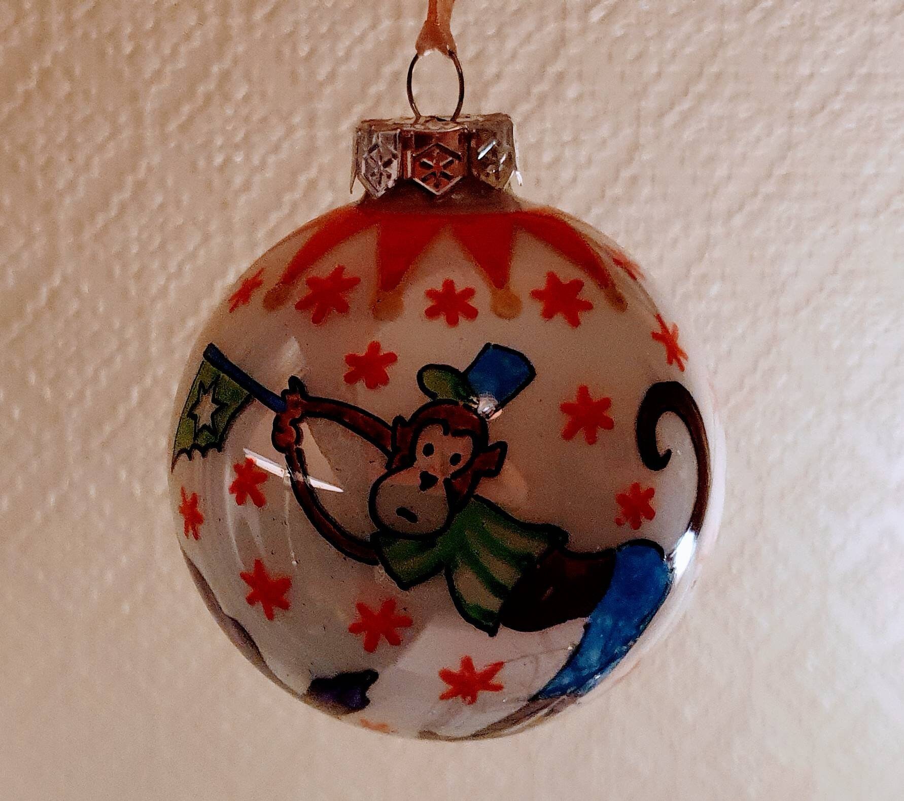 Retro Circus Bauble Animal Circus Bauble Christmas Baubles - Etsy