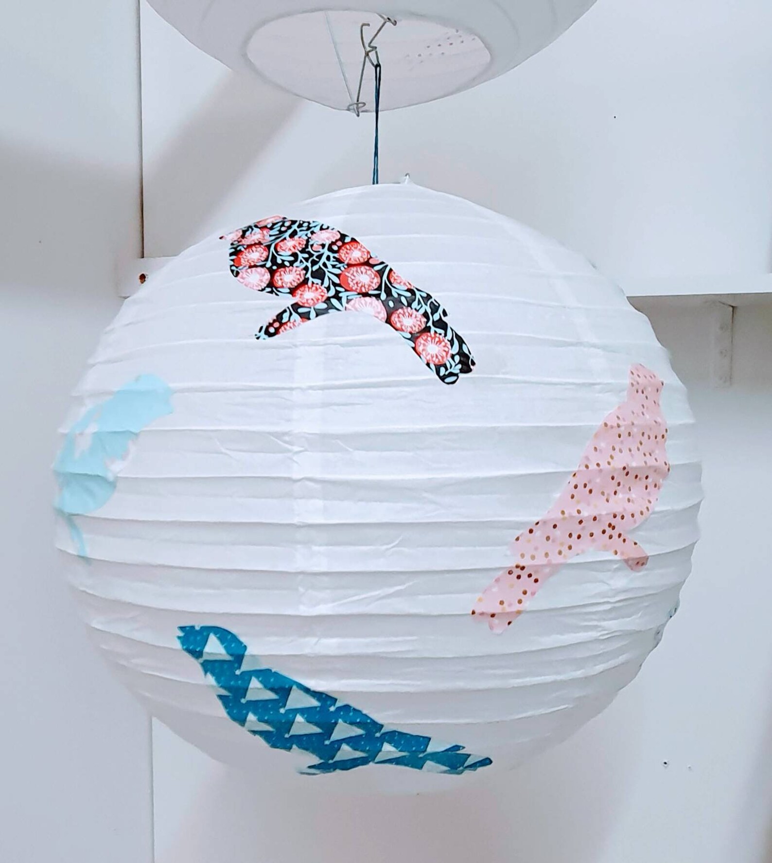Decoupage Garden Bird Rice Paper Lantern Decoupage Bird - Etsy