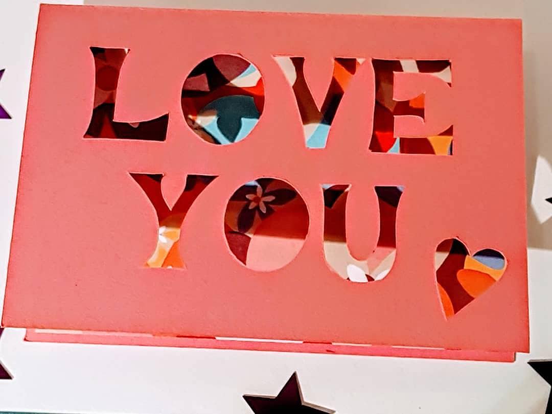 Love You Card - Love You Valentine's Card - Love Greetings Card ...