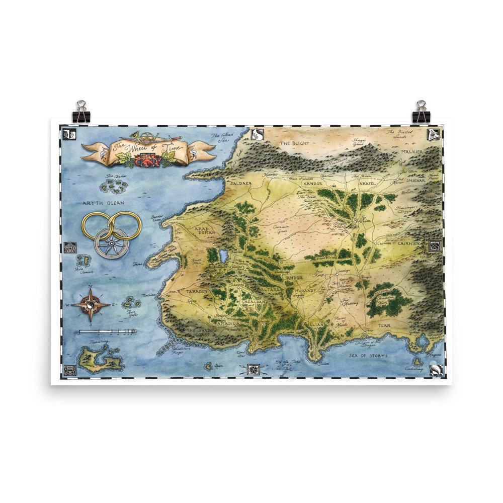 Wheel Of Time Map Seanchan