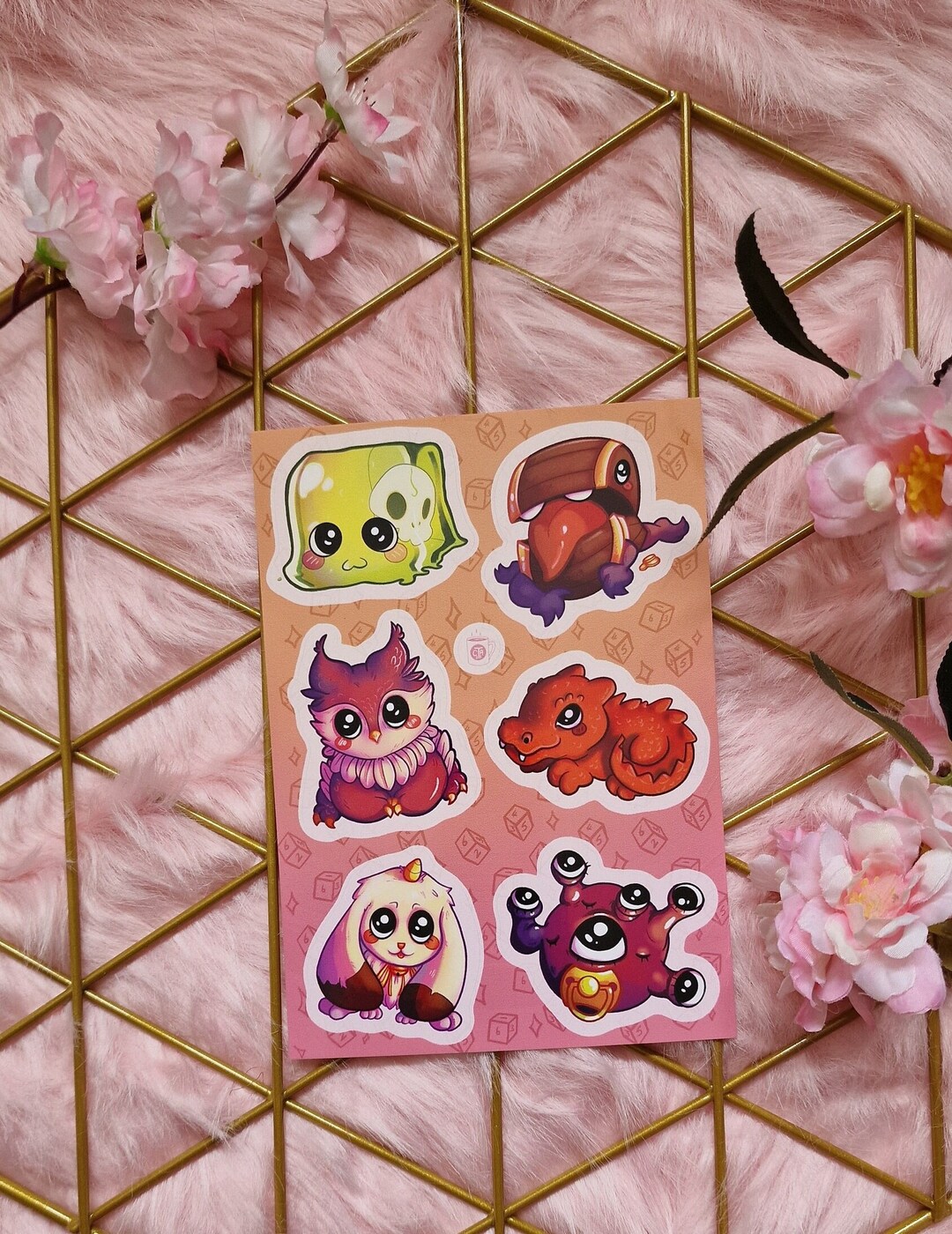 D&D Babies Sticker Sheet - Etsy