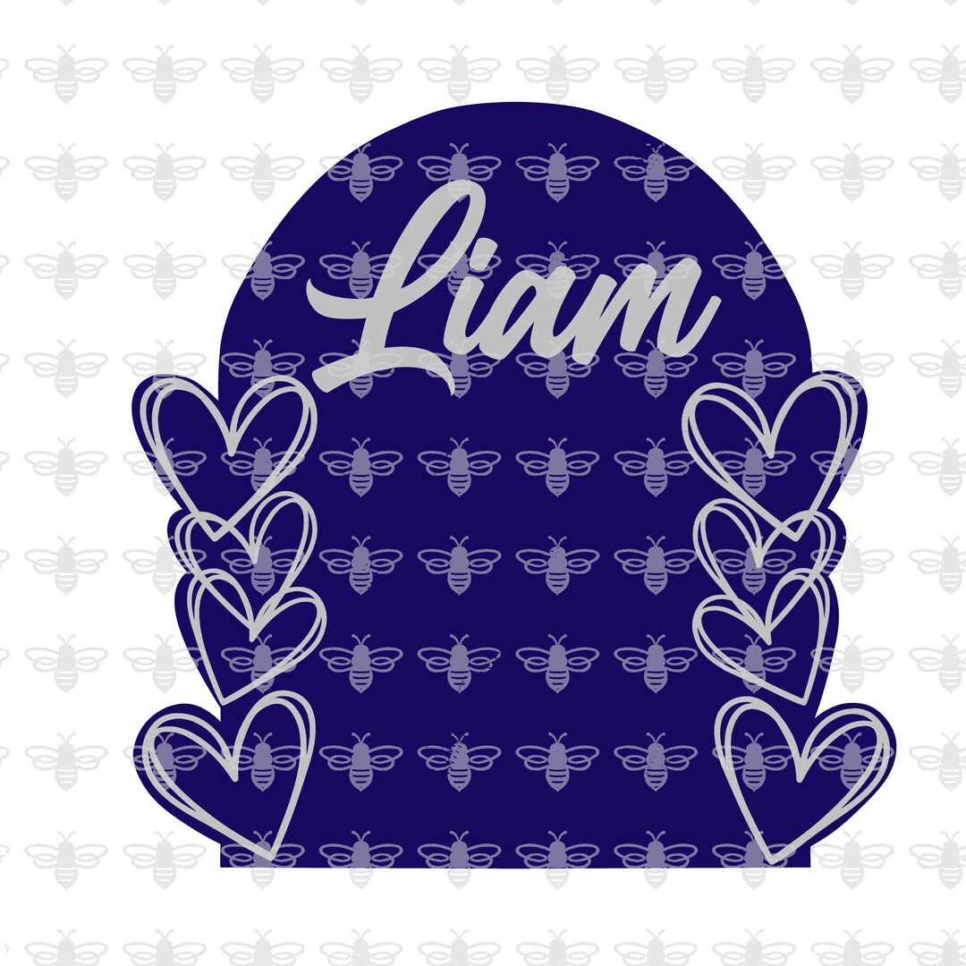 Liam Plaque Cookie Cutter - Etsy