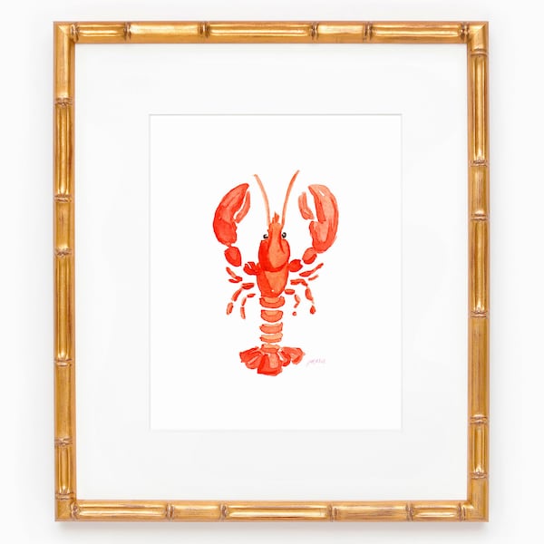 Lobster Art - Etsy