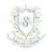 Coastal Orchids Personalized Watercolor Crest, Wedding Crest, Crest ...