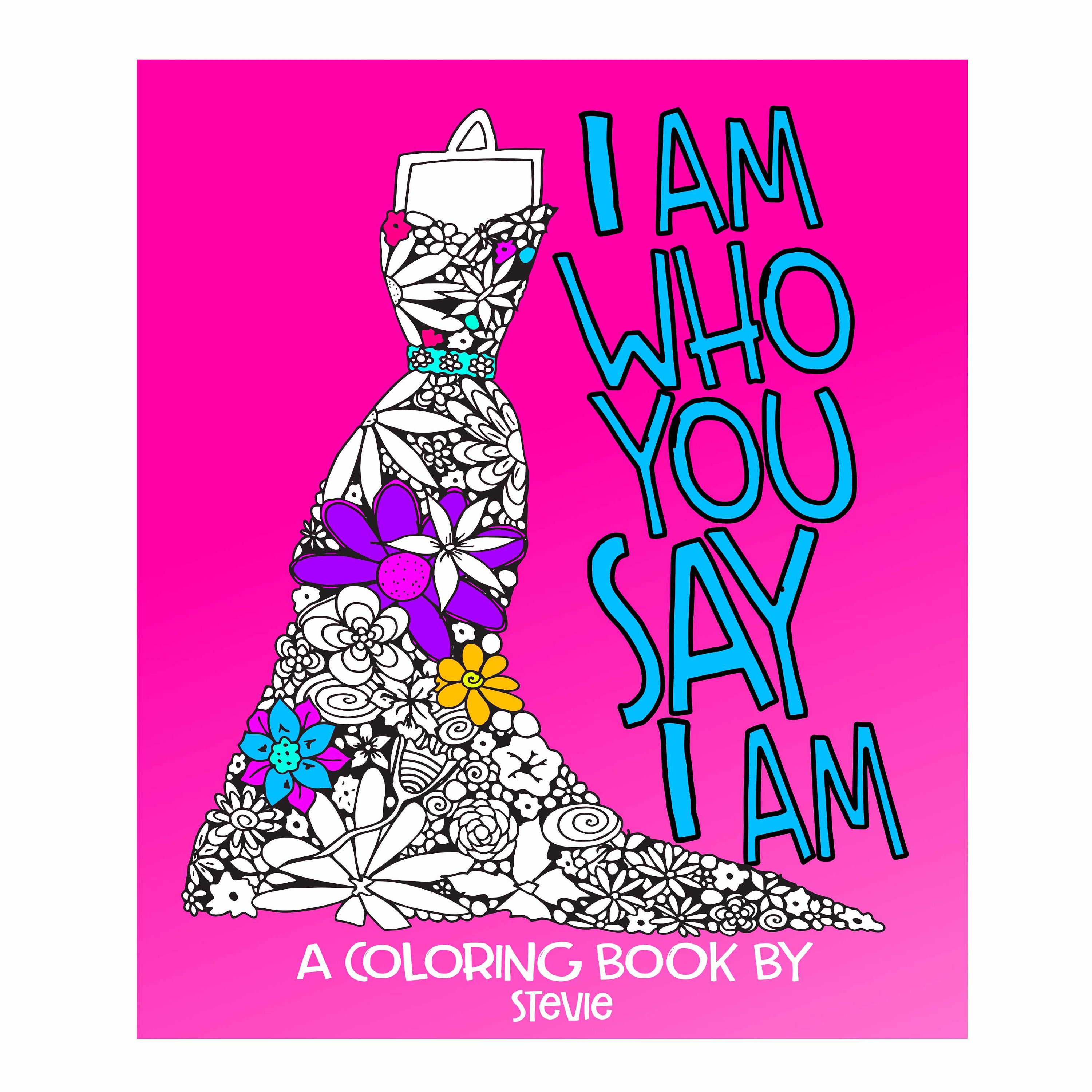 I Am Who You Say I Am Christian Digital Coloring Book for Identity in ...