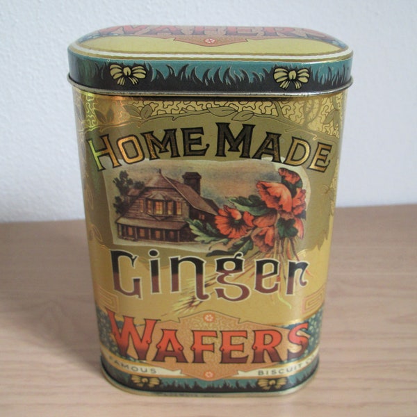 Ginger Wafers Tin - Etsy