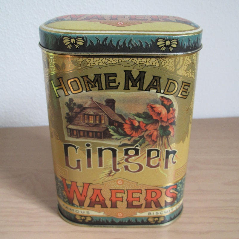 Ginger Wafers Tin - Etsy