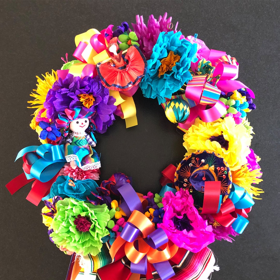 Fiesta Wreath, Fiesta San Antonio 2020, Viva Fiesta Wreath, Cinco De ...