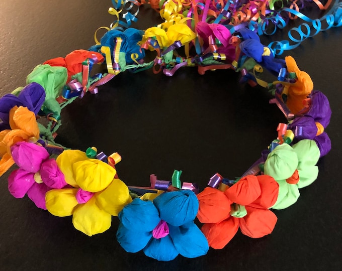 Paper Flower Crown Kids Craft - Etsy