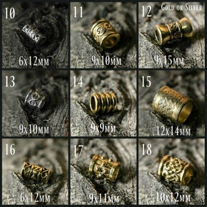 Dwarvendom Single Beard Beads without Kits TIBETAN ALLOY - Etsy