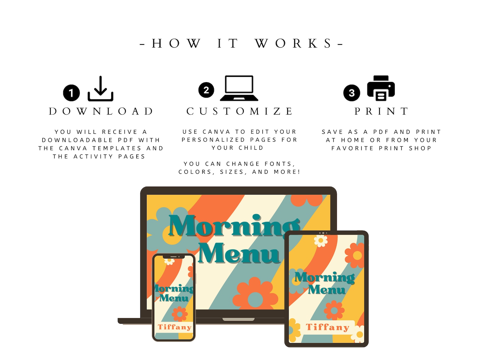 100+ Pages Morning Menu - Preschool Learning Morning Menu Printable ...