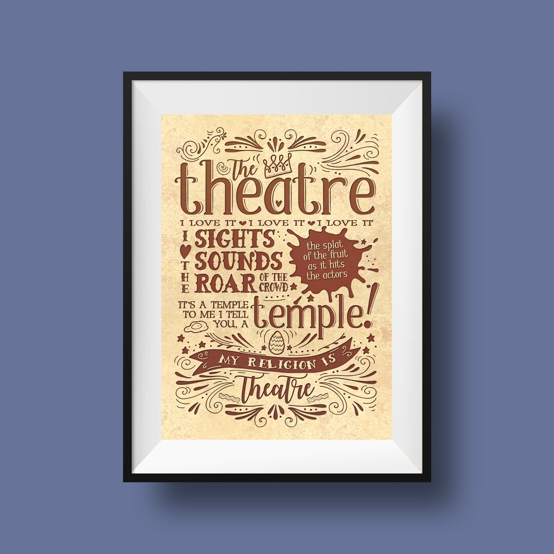 Something Rotten: the Theatre! | Broadway, Musical Theatre, Typography ...