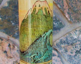 Mount Fuji Walking Stick - Etsy
