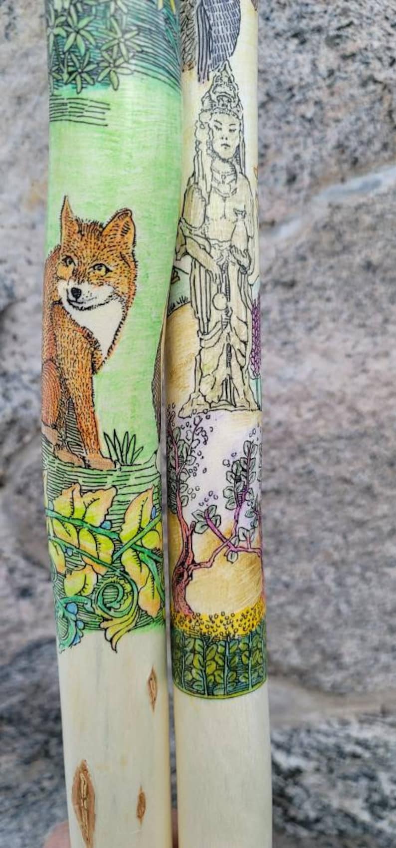 Two Together Walking Sticks | Etsy