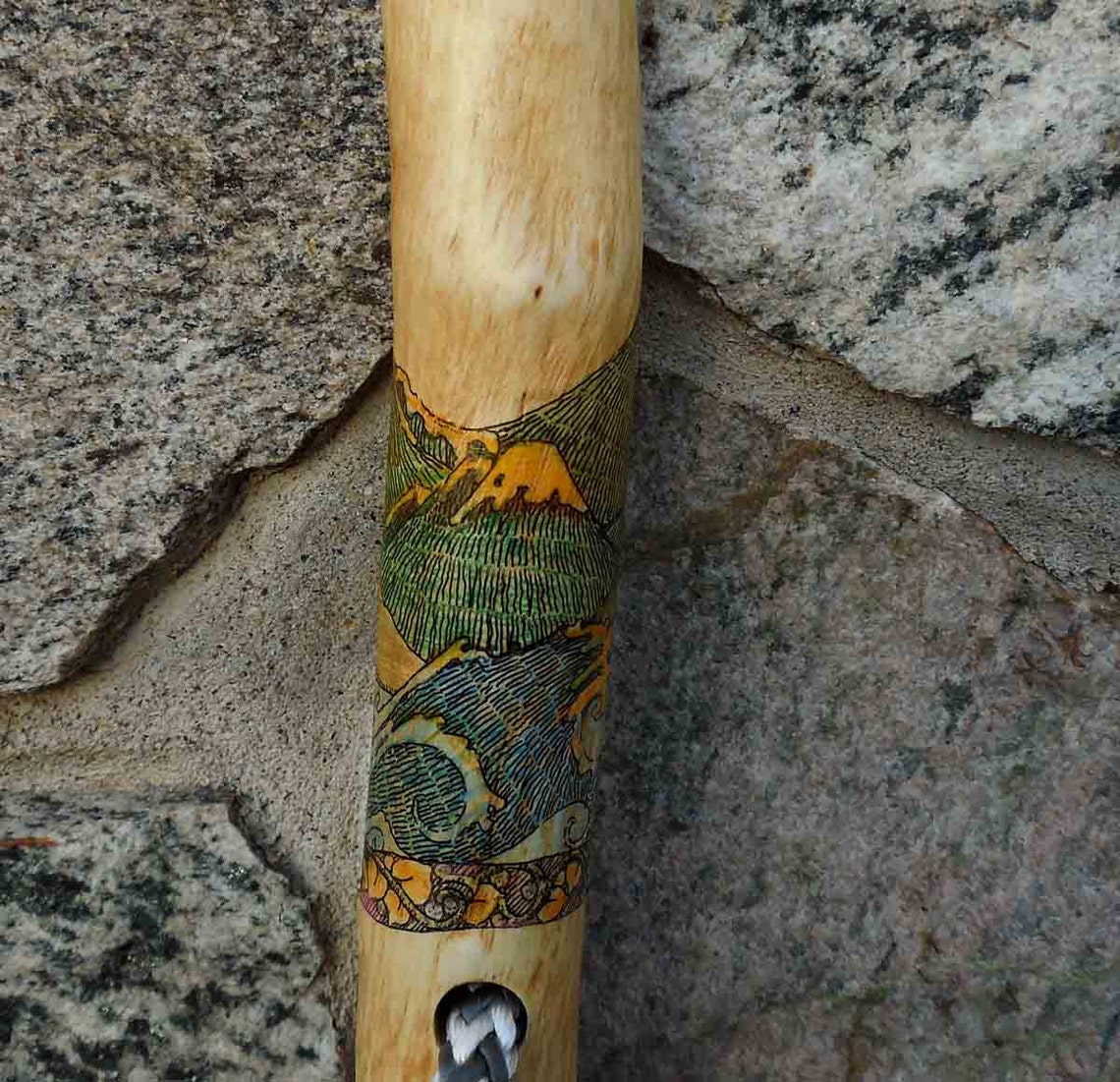 Mt Fuji Walking Stick - Etsy