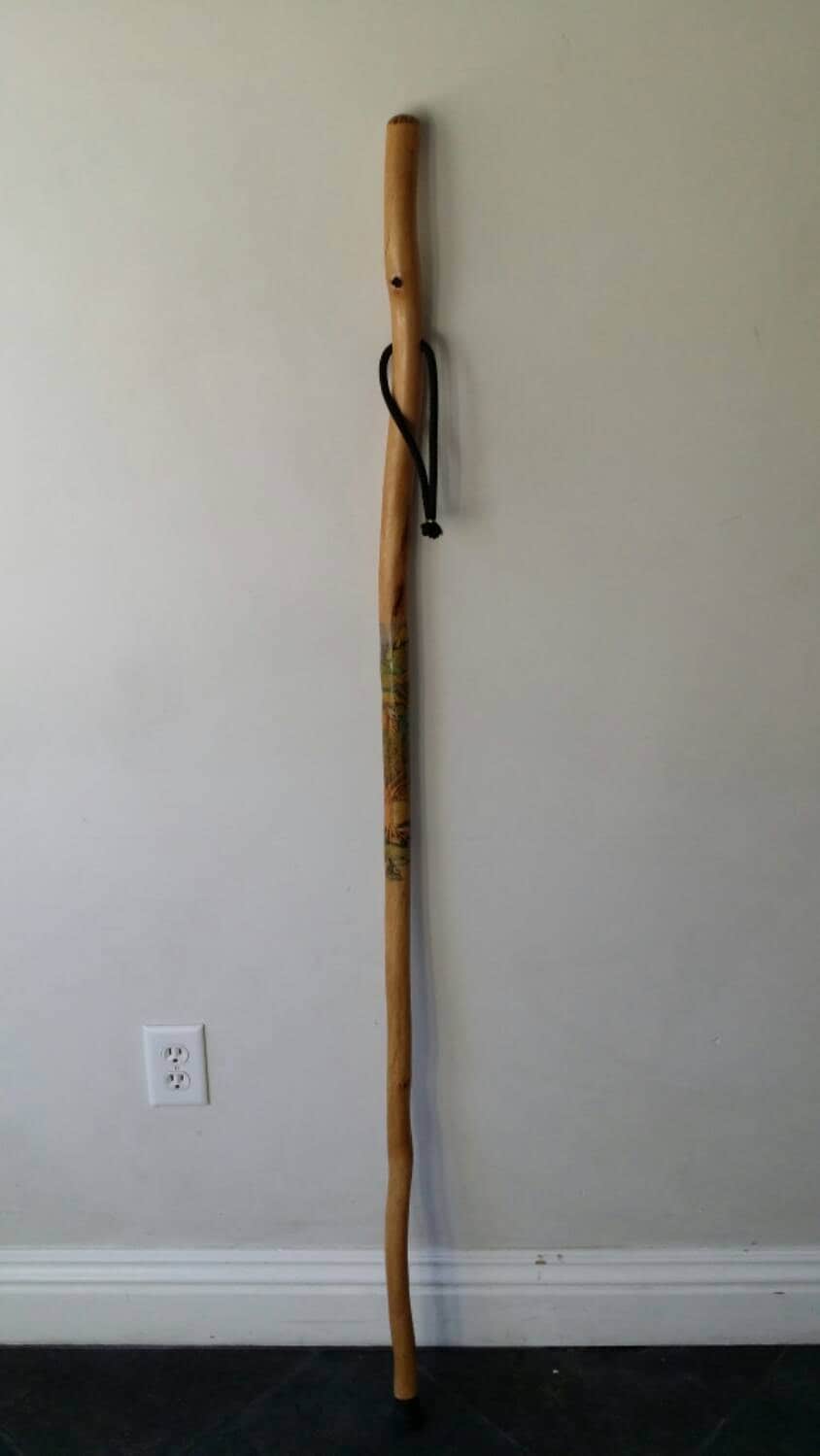Wolf Walking Stick - Etsy