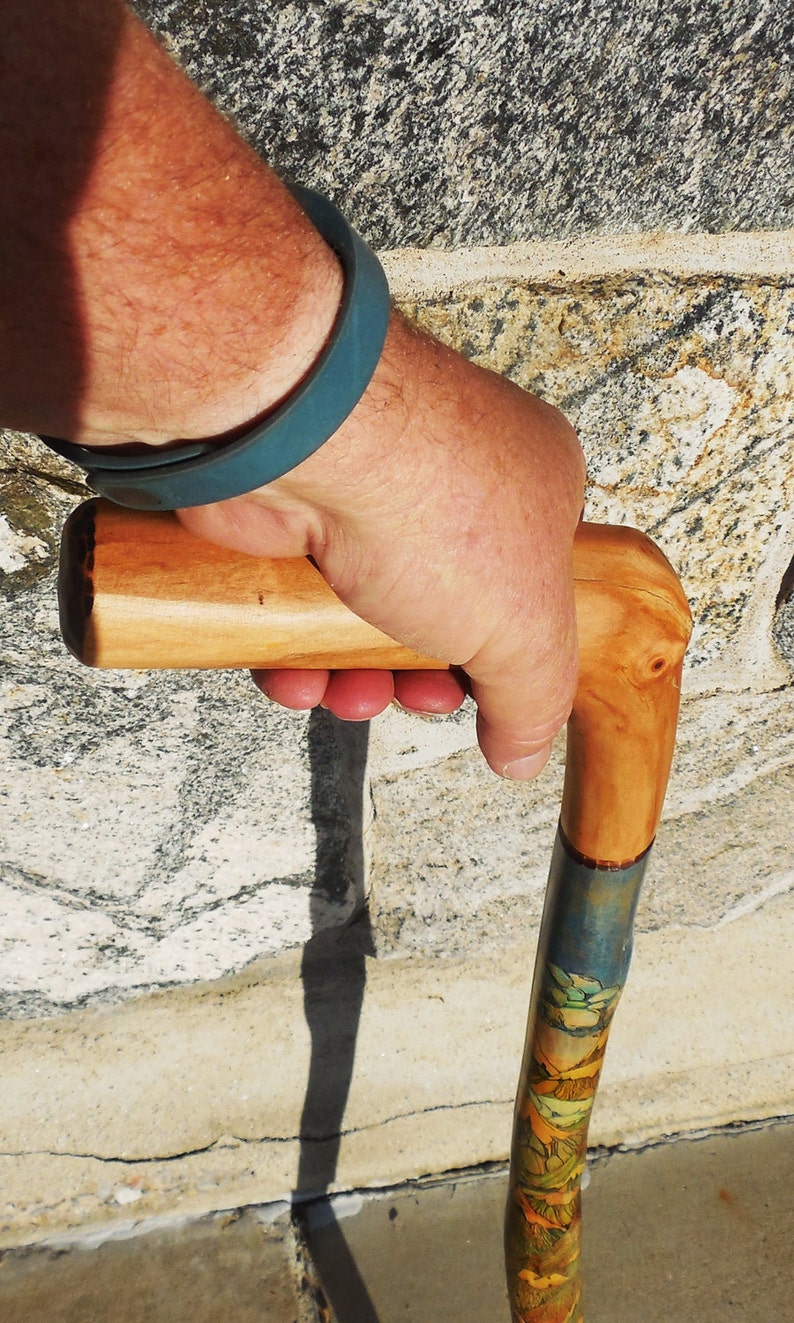 Lois"s Custom Made Walking Cane - Etsy