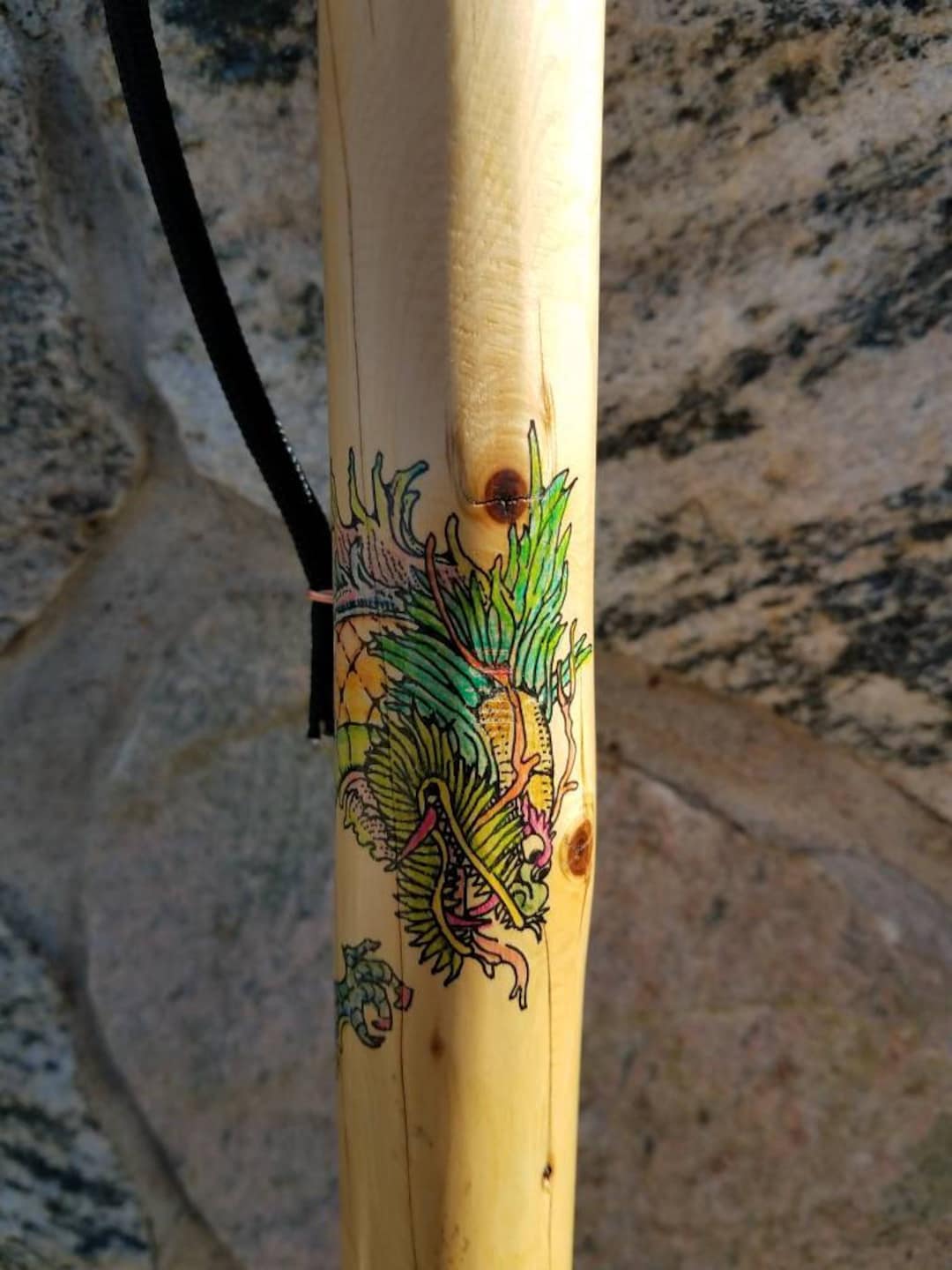 Custom Chinese Dragon Walking Stick - Etsy