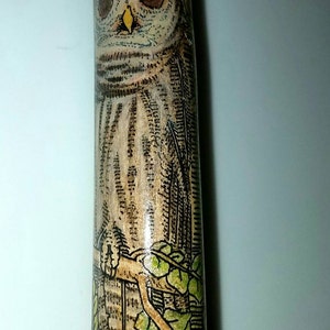 Four Owls Walking Stick - Etsy
