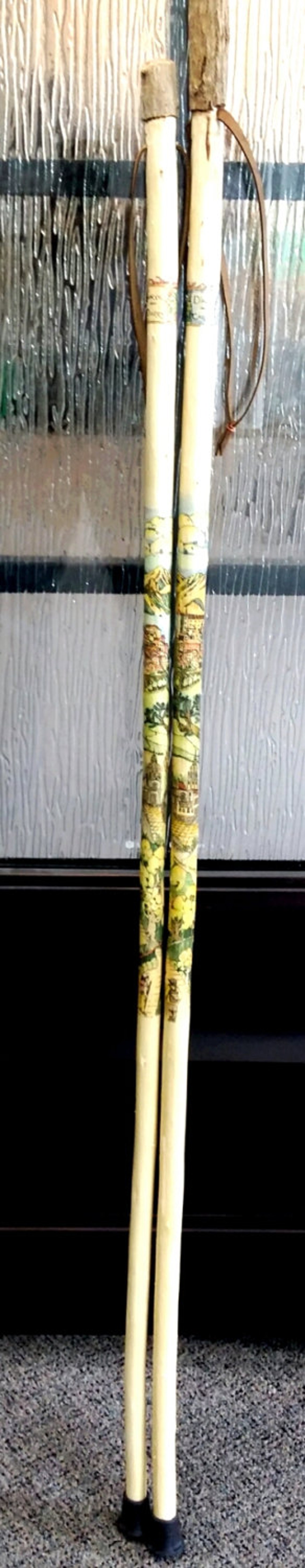 Camino De Santiago Walking Stick Pair - Etsy UK