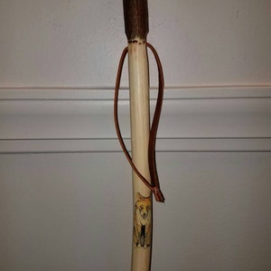 The Fox Walking Stick - Etsy