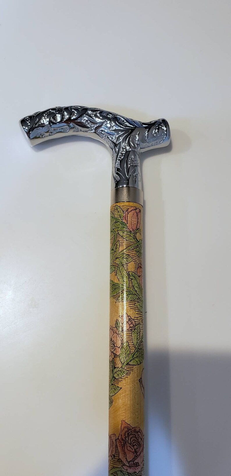 Custom Cane With Decorative Handle | Etsy