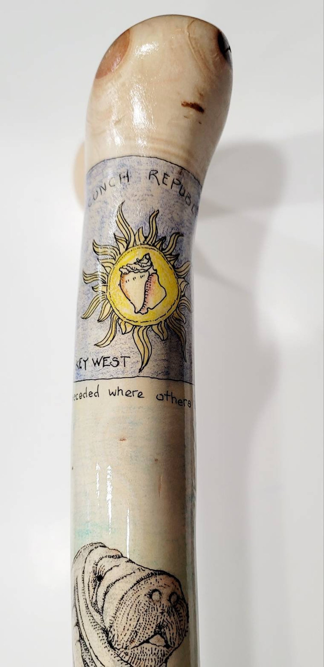 Florida Keys Walking Stick or Cane - Etsy