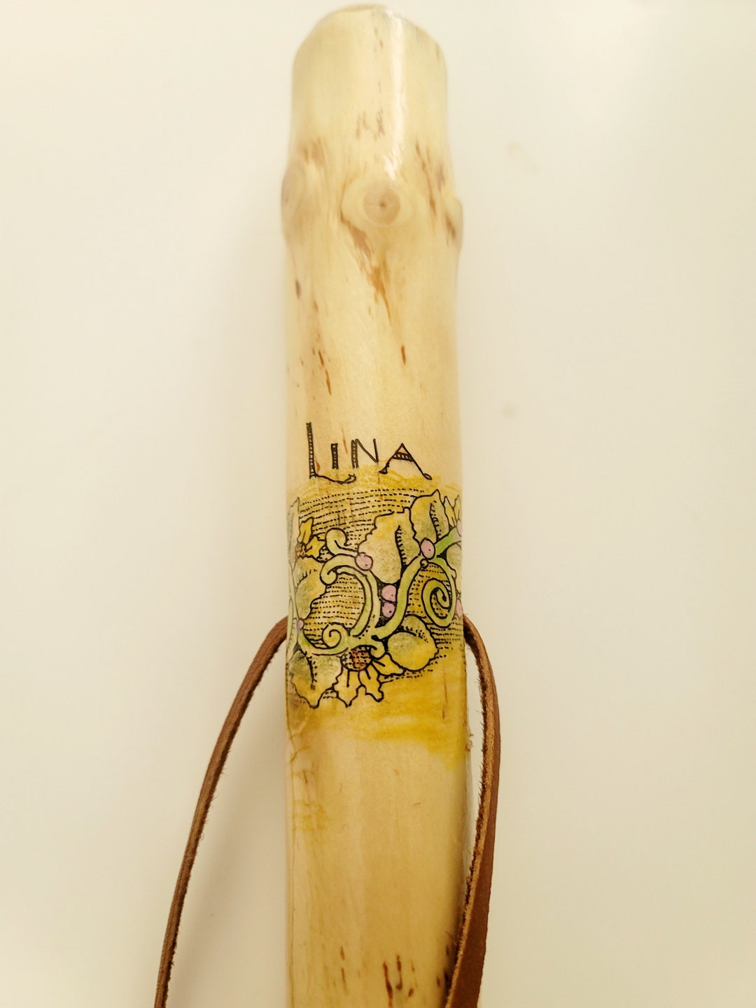 My Name on a Stick Walking Stick - Etsy