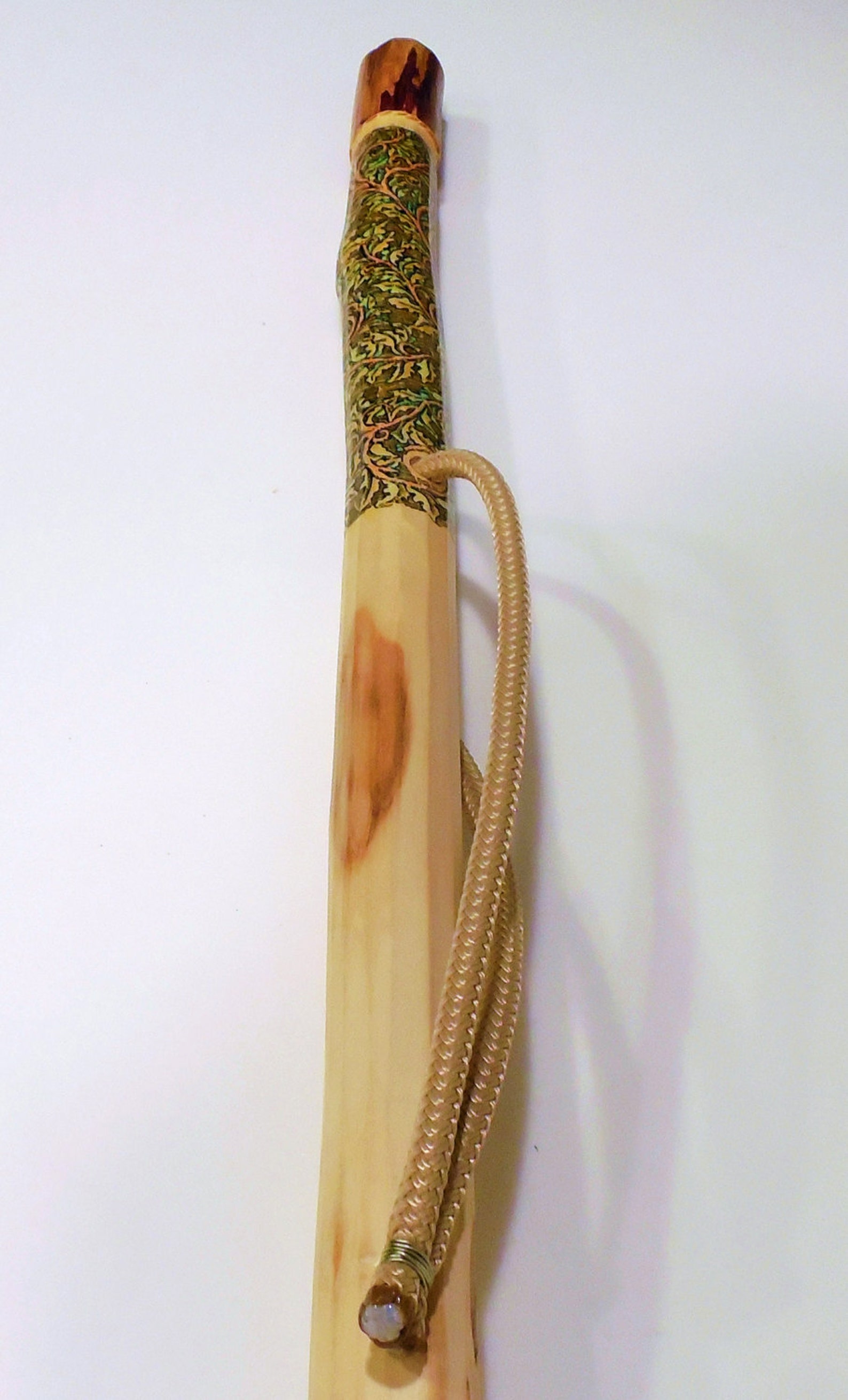 Special Fern Wood Walking Stick | Etsy