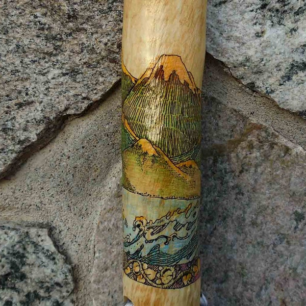 Mt Fuji Walking Stick - Etsy