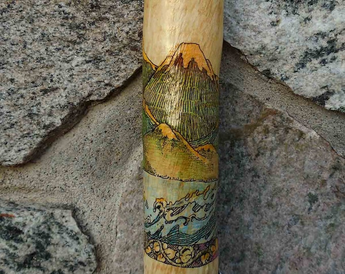 Mt Fuji Walking Stick - Etsy