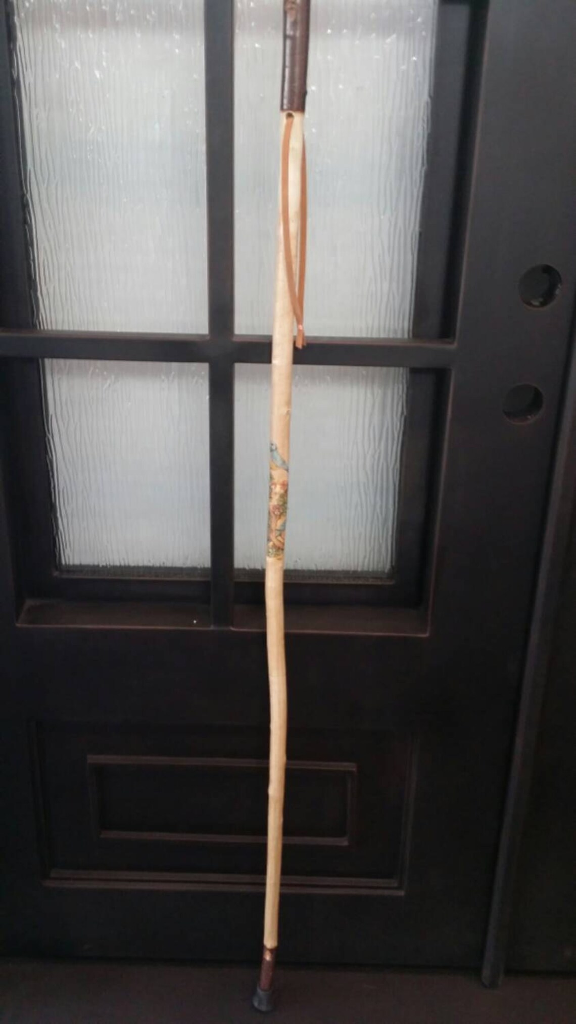 Walking Stick, Handcrafted, Customized Wooden and Functional Artpiece ...