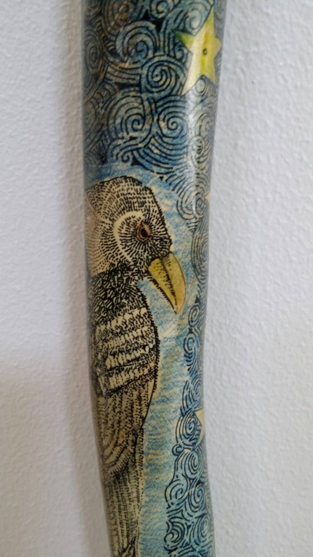 Two Ravens Walking Stick - Etsy