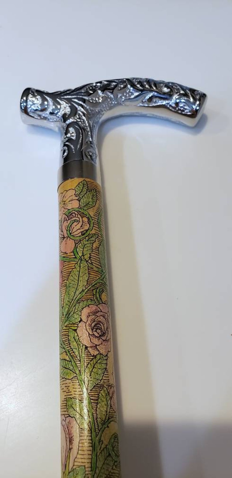 Custom Cane With Decorative Handle | Etsy