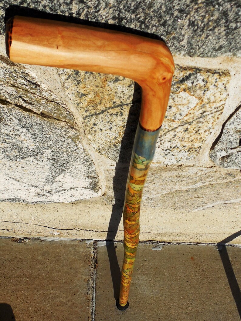 Lois"s Custom Made Walking Cane - Etsy