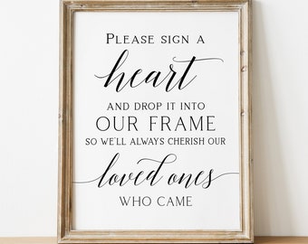 Please Sign a Heart | Etsy