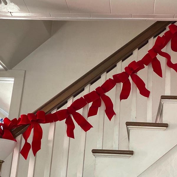 Ribbon Garland - Etsy