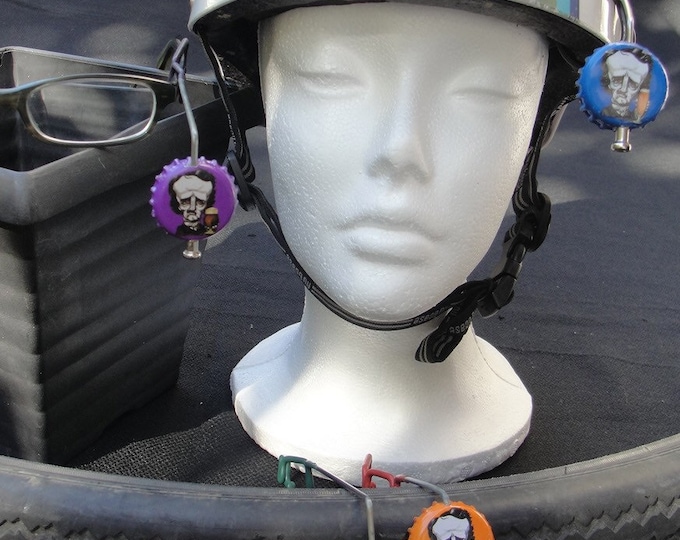 Beer View Mirror (MD/DE): Bicycling Mirror Made With Bottle Cap, Spoke ...