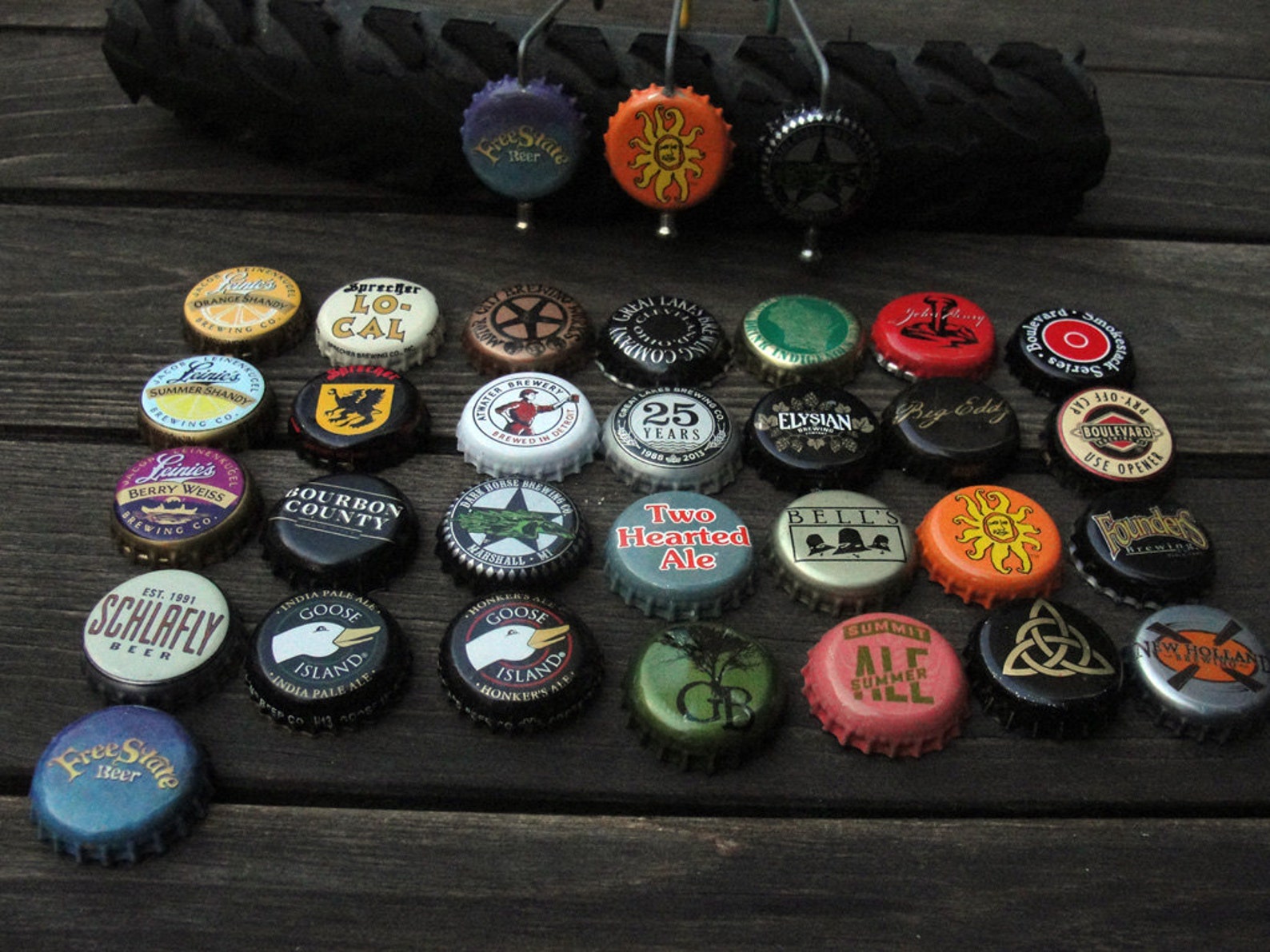 Beer View Mirror (midwest): Bicycling Mirror Made With Bottle Cap ...