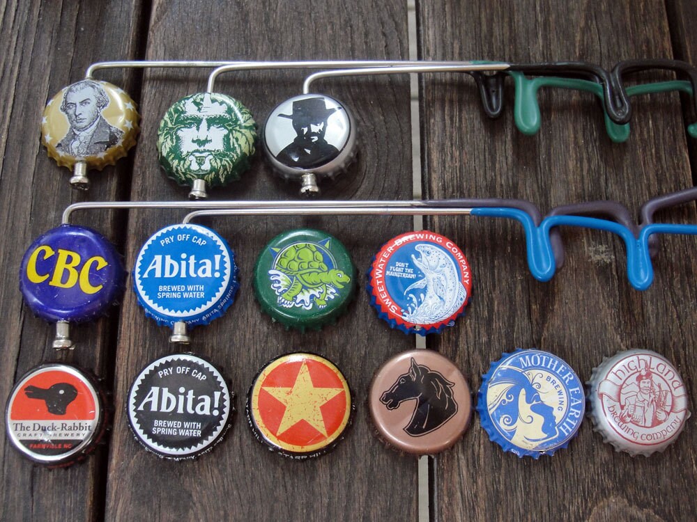 Beer View Mirror (south): Bicycling Mirror Made With Bottle Cap, Spoke ...