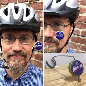 Beer View Mirror (macrobrews): Bicycling Mirror Made With Bottle Cap ...