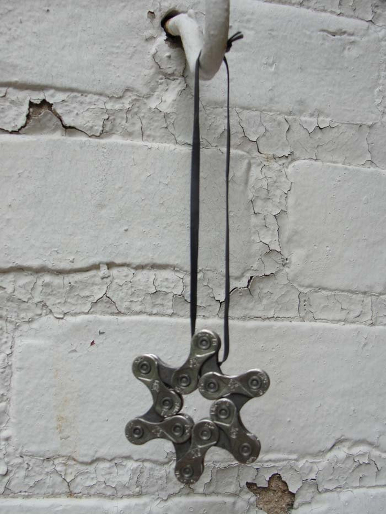 Bicycle Chain Ornament: Snowflake or Star of David - Etsy