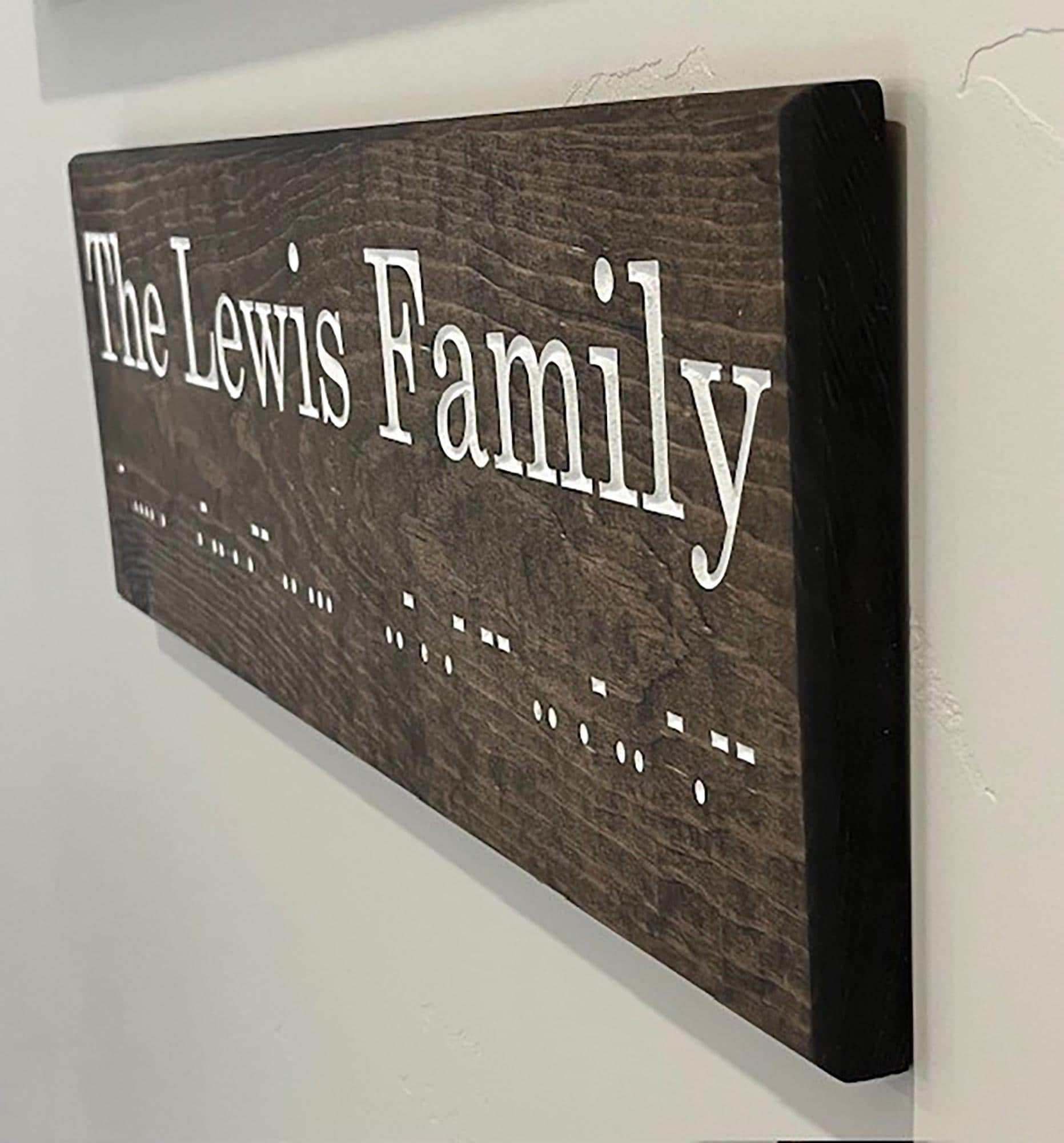 Custom Family Morse Code Sign Wood Sign Morse Code Sign Family Sign ...