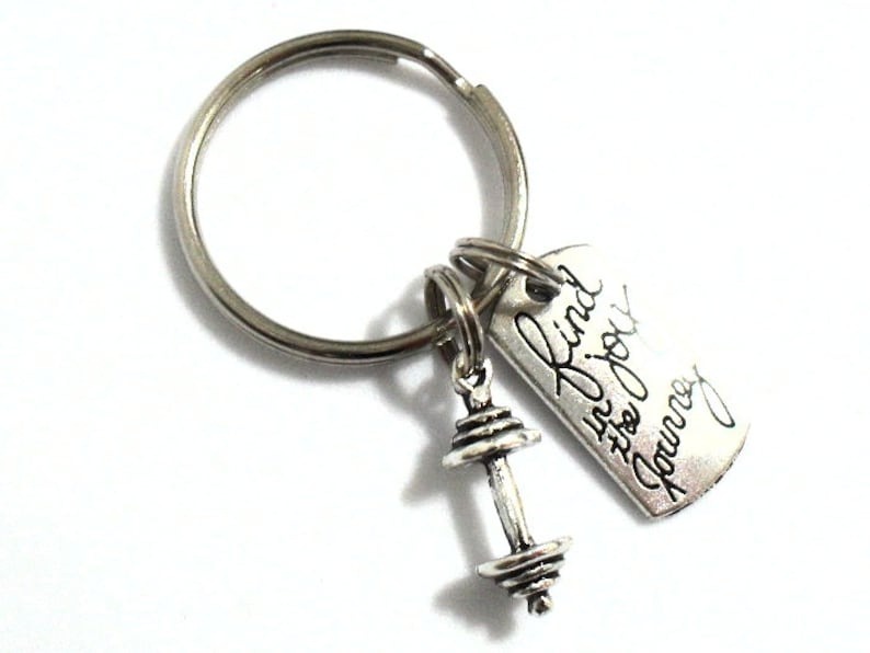 Weight Loss Keychain, Muscle Building Key Chain, Dumbbell Key Ring ...