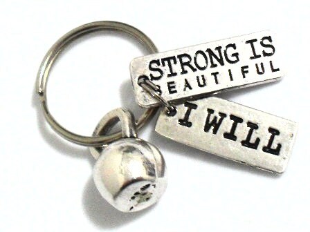 Kettlebell Key Chain Strength Training Keychain Kettlebell - Etsy