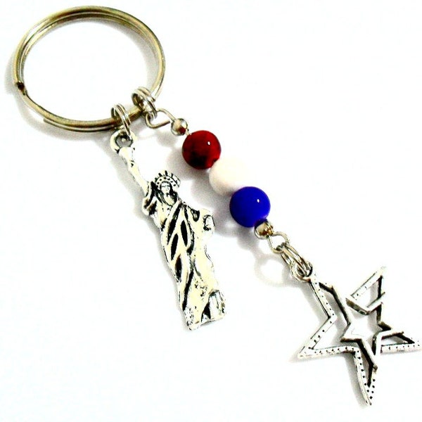Statue of Liberty Key Chain - Etsy