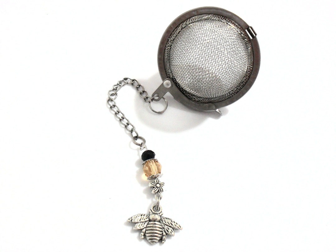Bee Tea Infuser, Honey Bee Loose Leaf Tea Strainer, Bee Charm Tea ...